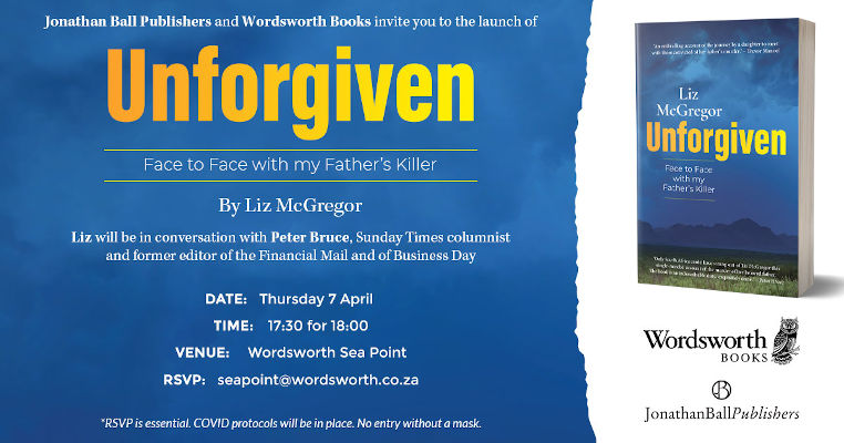 Don’t miss the launch of Liz McGregor’s new memoir Unforgiven: Face to ...